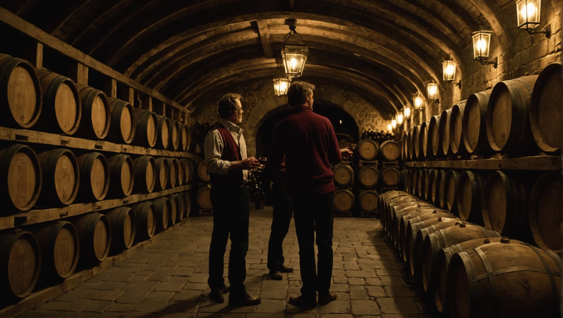 Secrets du chai: transformation du raisin en vin